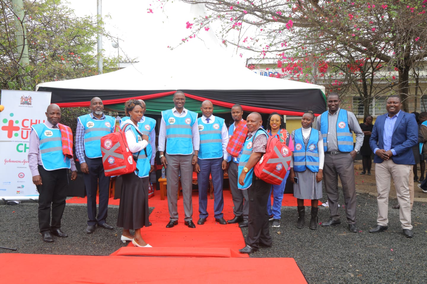 ENAI- Africa Launch CHV Kits in Kajiado County. - chu4uhc