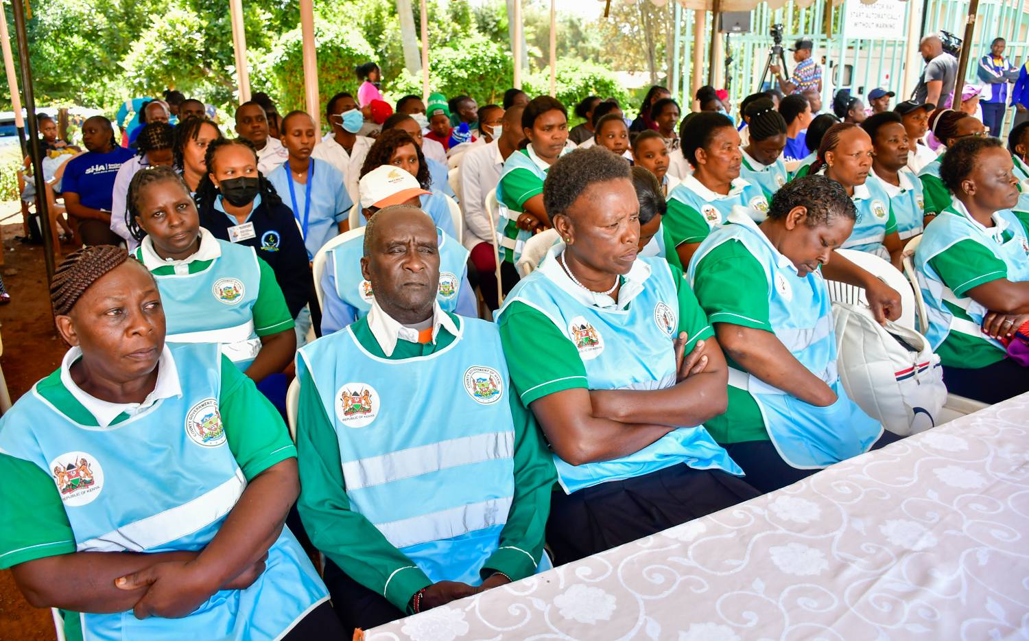 Nyeri County SHA mass registration Campaign Launch at Nyeri Town Health ...